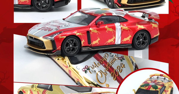 Inno 1/64 Nissan GT-R50 "XMAS 2024" Special Edtion IN64-R50-XMAS24 ...